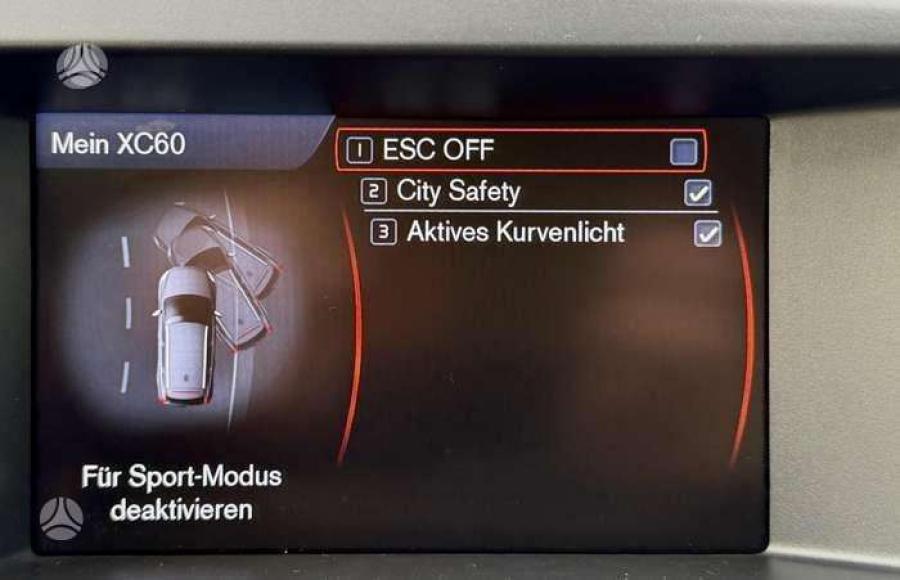 Sarkans Volvo XC60 2012 Šauļi, ar dzinēja tilpumu 1.98 L un nobraukumu 255 tūkst. km par 12450 €, foto 30 vietnē AUTOMOTO.COM.LV