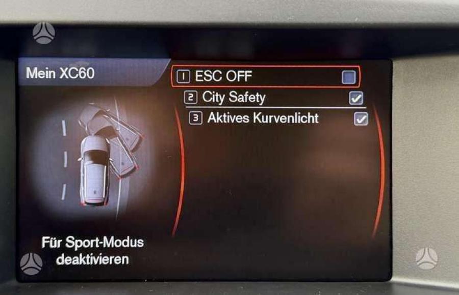 Sarkans Volvo XC60 2012 Šauļi, ar dzinēja tilpumu 1.98 L un nobraukumu 255 tūkst. km par 12450 €, foto 30 vietnē AUTOMOTO.COM.LV