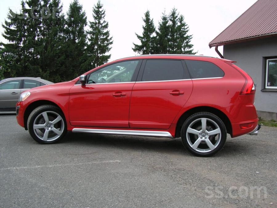 Red Volvo XC60 2012 in Riga, with an engine capacity of 2.00 L and mileage of 0 thousand km for 9950 €, photo 5 on AUTOMOTO.COM.LV
