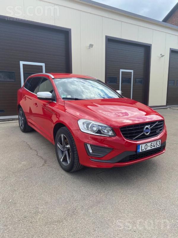 Red Volvo XC60 2013 in Limbazi, with an engine capacity of 2.00 L and mileage of 316 thousand km for 10000 €, photo 1 on AUTOMOTO.COM.LV