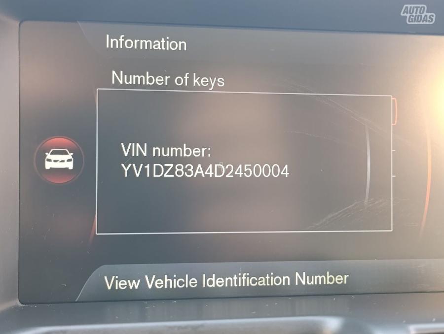 Sarkans Volvo XC60 2013 Kauņa, ar dzinēja tilpumu 2.40 L un nobraukumu 220 tūkst. km par 9500 €, foto 34 vietnē AUTOMOTO.COM.LV