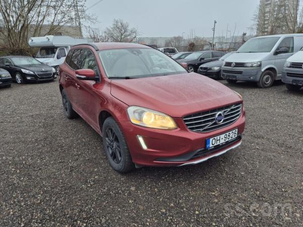 Red Volvo XC60 2014 in Riga, with an engine capacity of 2.00 L and mileage of 306 thousand km for 9990 €, photo 2 on AUTOMOTO.COM.LV