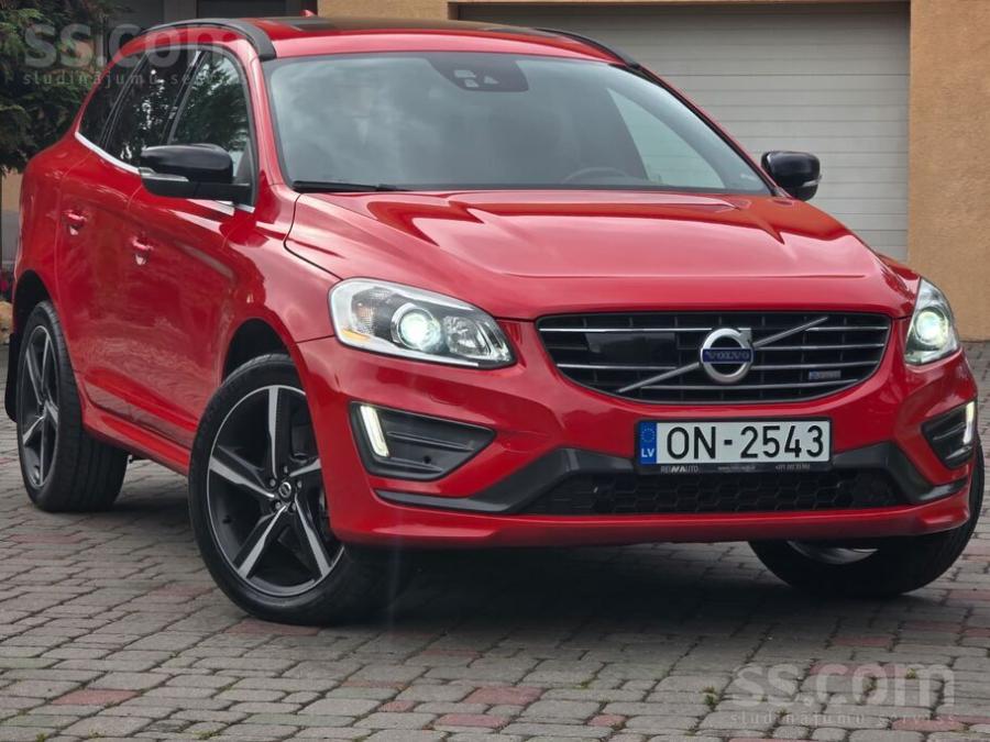 Red Volvo XC60 2014 in Riga, with an engine capacity of 2.40 L and mileage of 0 thousand km for 11950 €, photo 8 on AUTOMOTO.COM.LV