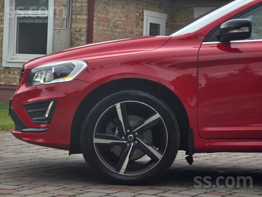 Red Volvo XC60 2014 in Riga, with an engine capacity of 2.40 L and mileage of 0 thousand km for 11950 €, photo 10 on AUTOMOTO.COM.LV