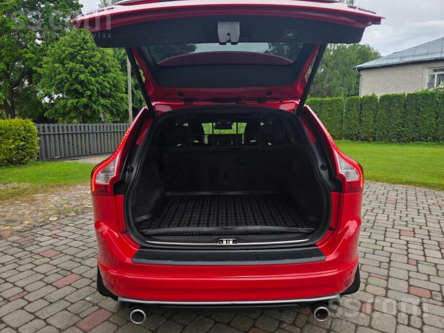 Red Volvo XC60 2014 in Riga, with an engine capacity of 2.40 L and mileage of 0 thousand km for 11950 €, photo 14 on AUTOMOTO.COM.LV