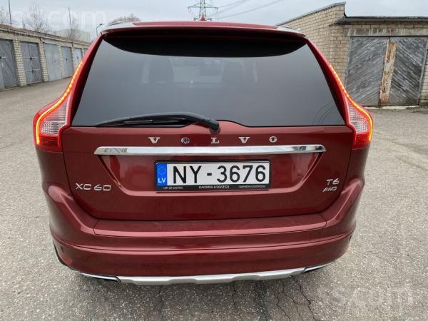 Red Volvo XC60 2014 in Riga, with an engine capacity of 3.00 L and mileage of 72 thousand km for 10250 €, photo 3 on AUTOMOTO.COM.LV