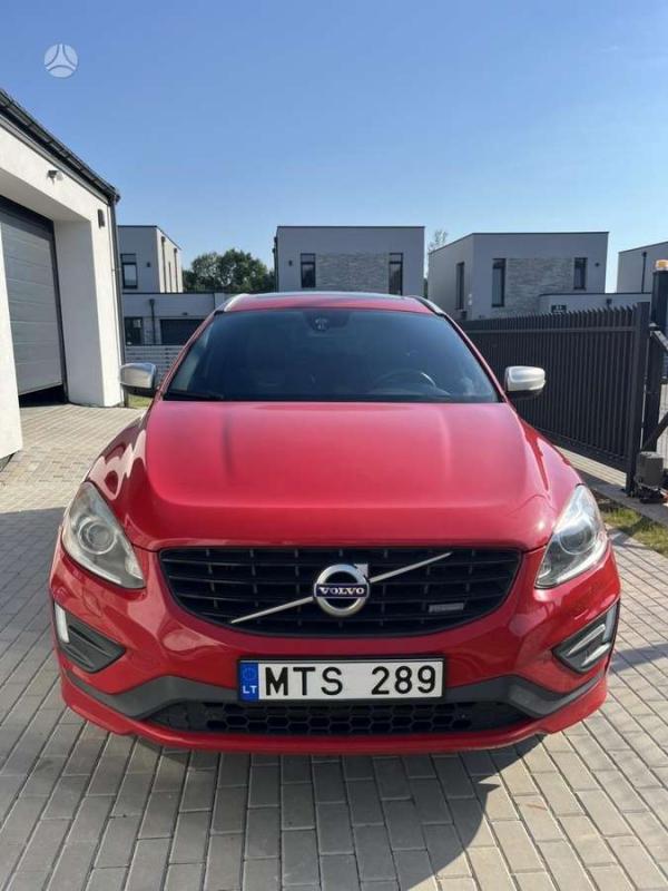 Sarkans Volvo XC60 2015 Viļņa, ar dzinēja tilpumu 2.95 L un nobraukumu 325 tūkst. km par 10499 €, foto 2 vietnē AUTOMOTO.COM.LV