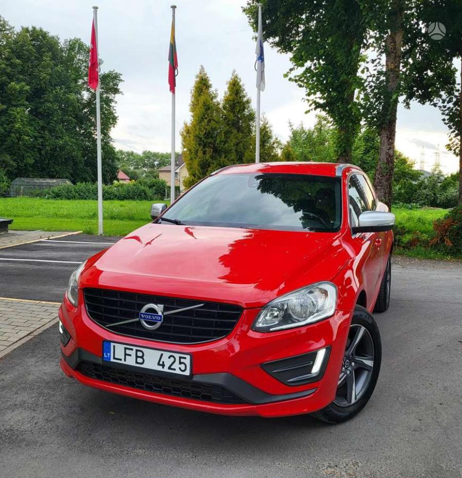 Sarkans Volvo XC60 2015 Šauļi, ar dzinēja tilpumu 2.00 L un nobraukumu 360 tūkst. km par 8550 €, foto 12 vietnē AUTOMOTO.COM.LV