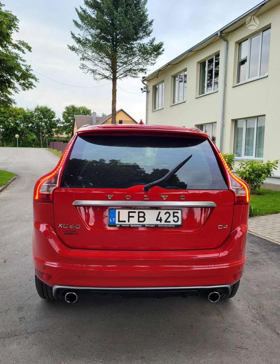 Sarkans Volvo XC60 2015 Šauļi, ar dzinēja tilpumu 2.00 L un nobraukumu 360 tūkst. km par 8550 €, foto 19 vietnē AUTOMOTO.COM.LV