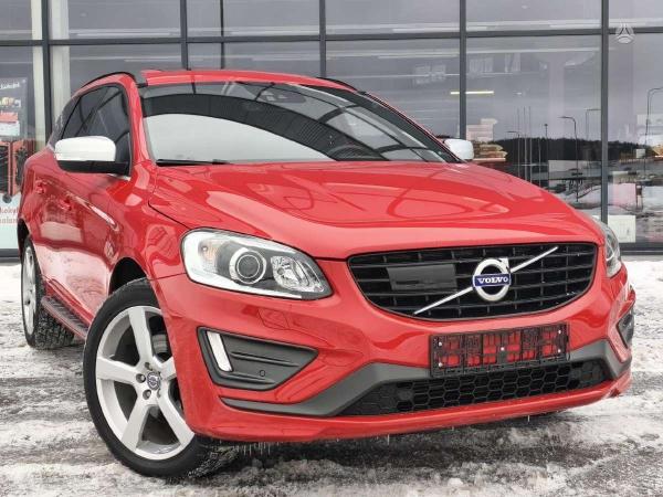 Red Volvo XC60 2016 in Vilnius, with an engine capacity of 2.40 L and mileage of 208 thousand km for 16950 €, photo 3 on AUTOMOTO.COM.LV