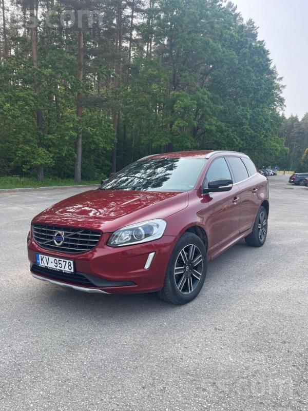Red Volvo XC60 2017 in Riga, with an engine capacity of 2.40 L and mileage of 114 thousand km for 18100 €, photo 1 on AUTOMOTO.COM.LV