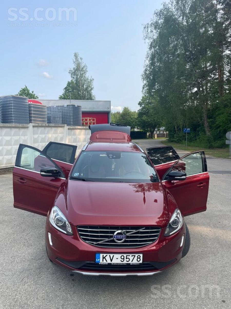 Red Volvo XC60 2017 in Riga, with an engine capacity of 2.40 L and mileage of 114 thousand km for 18100 €, photo 13 on AUTOMOTO.COM.LV