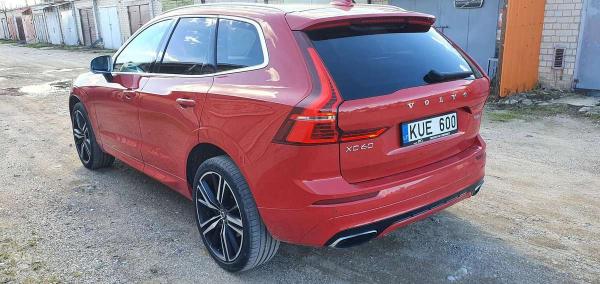 Red Volvo XC60 2017 in Kedainiai, with an engine capacity of 1.97 L and mileage of 216 thousand km for 22222 €, photo 6 on AUTOMOTO.COM.LV
