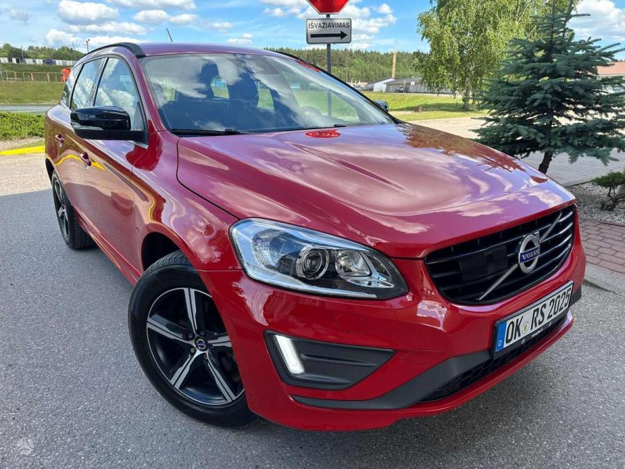 Red Volvo XC60 2017 in Vilnius, with an engine capacity of 2.40 L and mileage of 298 thousand km for 12699 €, photo 13 on AUTOMOTO.COM.LV