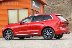 Red Volvo XC60 2018 in Aizkraukle, with an engine capacity of 2.00 L and mileage of 209 thousand km for 22990 €, photo 5 on AUTOMOTO.COM.LV