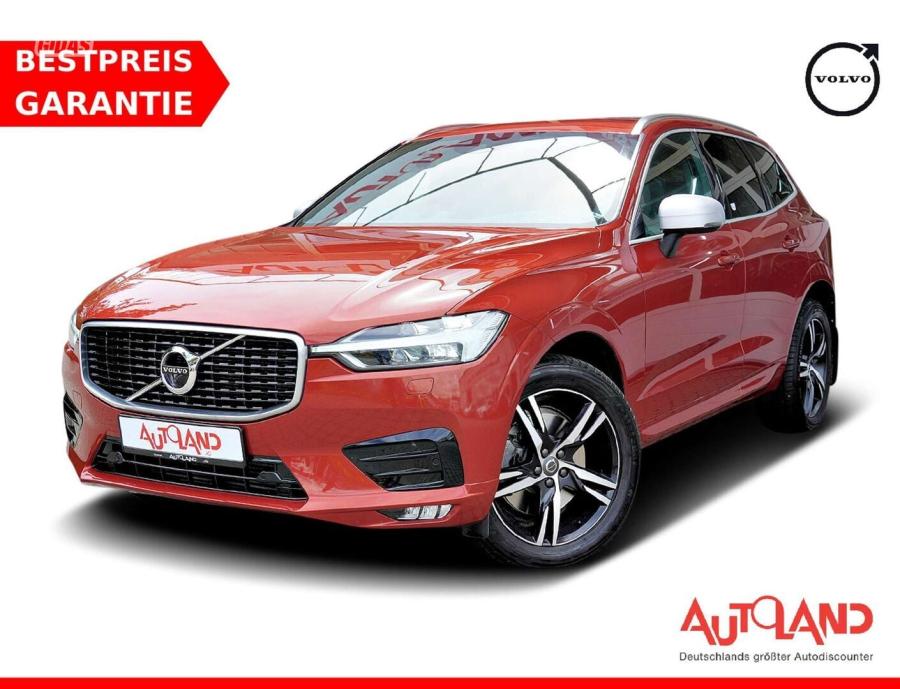 Sarkans Volvo XC60 2018 Kauņa, ar dzinēja tilpumu 2.00 L un nobraukumu 82 tūkst. km par 32587 €, foto 1 vietnē AUTOMOTO.COM.LV