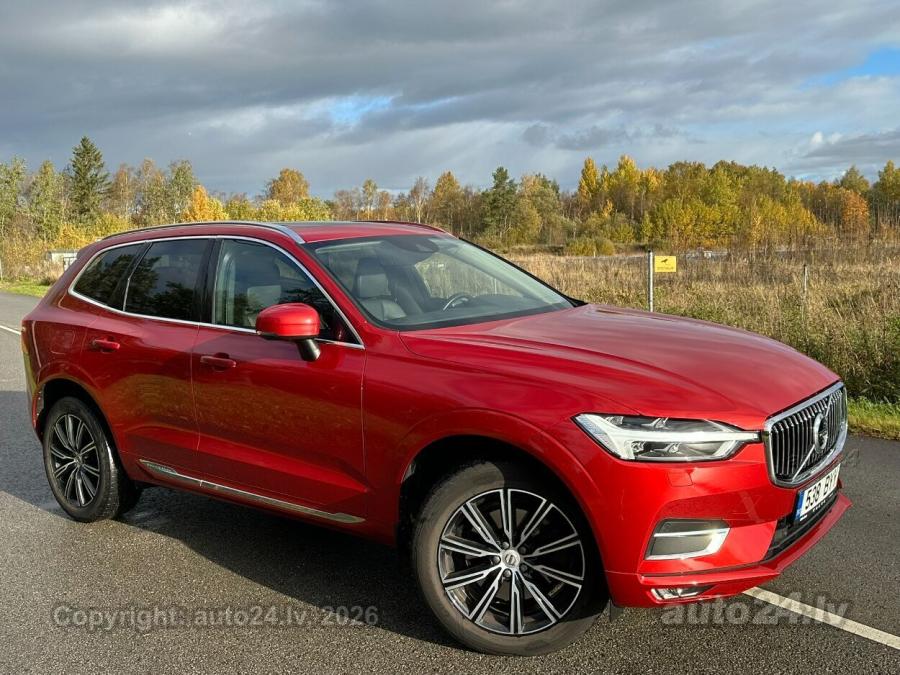 Red Volvo XC60 2018 in Tallinn, with an engine capacity of 2.00 L and mileage of 119 thousand km for 24990 €, photo 5 on AUTOMOTO.COM.LV