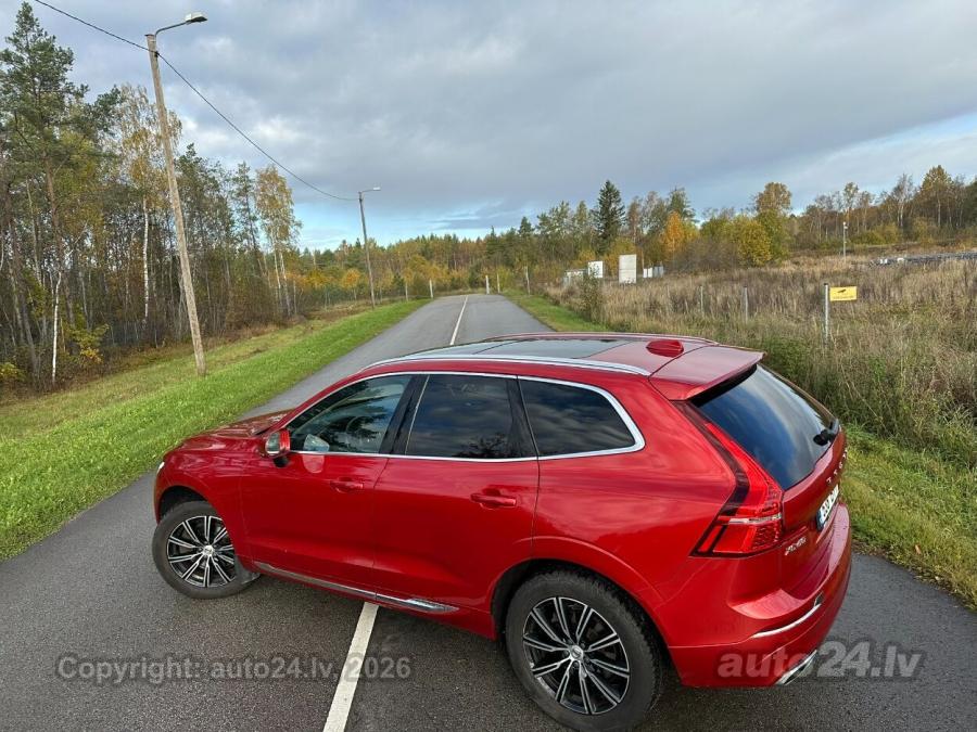 Red Volvo XC60 2018 in Tallinn, with an engine capacity of 2.00 L and mileage of 119 thousand km for 24990 €, photo 7 on AUTOMOTO.COM.LV