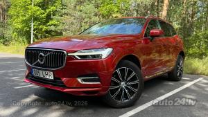 Sarkans Volvo XC60 2018 Tallina, ar dzinēja tilpumu 2.00 L un nobraukumu 161 tūkst. km par 26899 €, foto  vietnē AUTOMOTO.COM.LV
