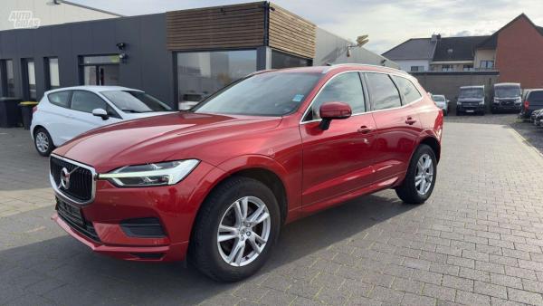 Red Volvo XC60 2019 in Kaunas, with an engine capacity of 2.00 L and mileage of 63 thousand km for 27962 €, photo 1 on AUTOMOTO.COM.LV