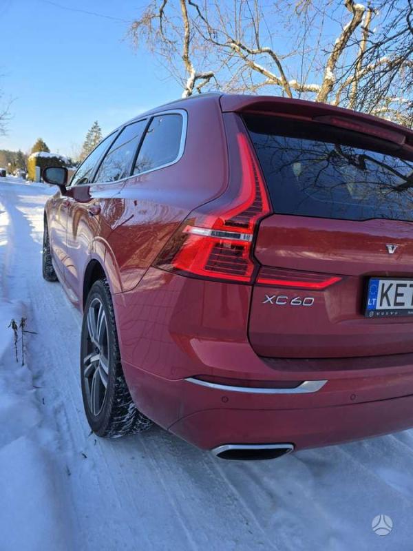 Sarkans Volvo XC60 2019 Viļņa, ar dzinēja tilpumu 2.00 L un nobraukumu 78 tūkst. km par 32000 €, foto 4 vietnē AUTOMOTO.COM.LV