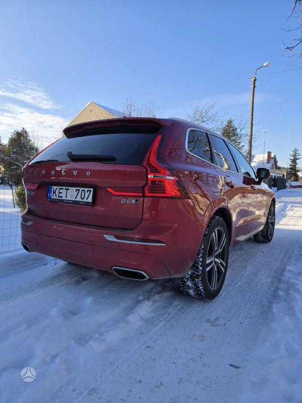 Sarkans Volvo XC60 2019 Viļņa, ar dzinēja tilpumu 2.00 L un nobraukumu 78 tūkst. km par 32000 €, foto 5 vietnē AUTOMOTO.COM.LV