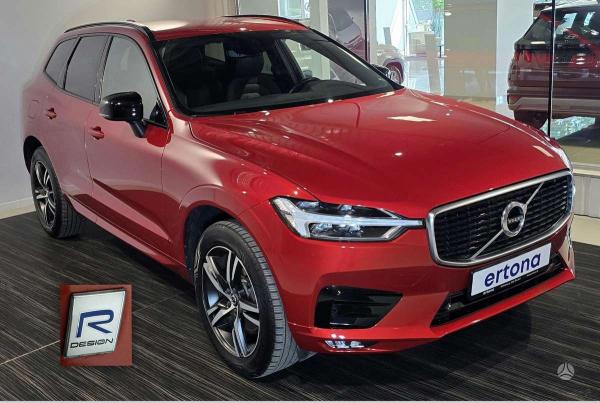 Sarkans Volvo XC60 2019 Šauļi, ar dzinēja tilpumu 1.97 L un nobraukumu 107 tūkst. km par 25900 €, foto 1 vietnē AUTOMOTO.COM.LV