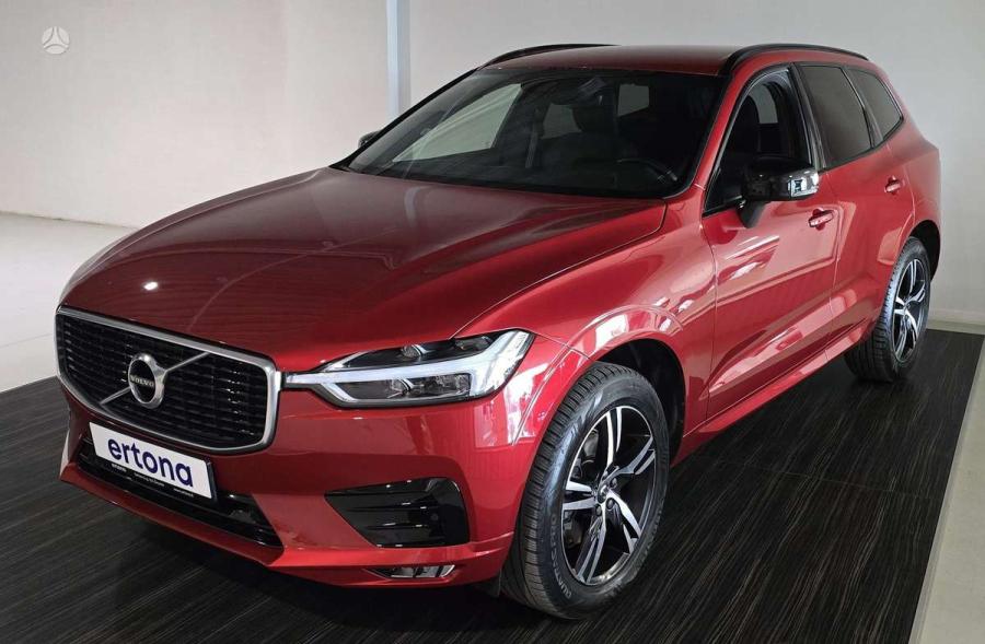 Sarkans Volvo XC60 2019 Šauļi, ar dzinēja tilpumu 1.97 L un nobraukumu 107 tūkst. km par 25900 €, foto 3 vietnē AUTOMOTO.COM.LV