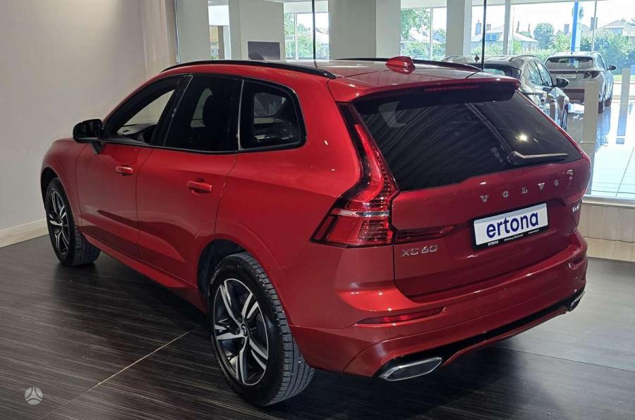 Sarkans Volvo XC60 2019 Šauļi, ar dzinēja tilpumu 1.97 L un nobraukumu 107 tūkst. km par 25900 €, foto 5 vietnē AUTOMOTO.COM.LV