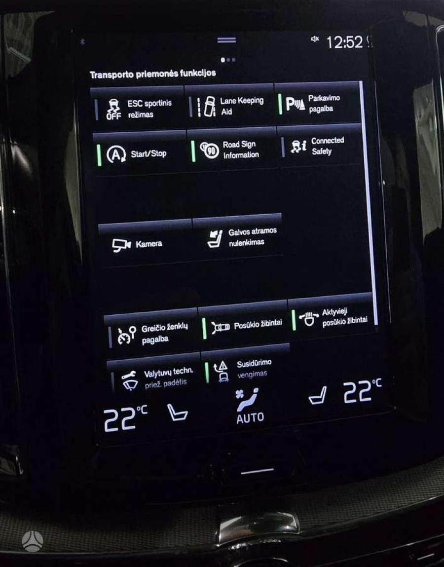 Sarkans Volvo XC60 2019 Šauļi, ar dzinēja tilpumu 1.97 L un nobraukumu 107 tūkst. km par 25900 €, foto 28 vietnē AUTOMOTO.COM.LV