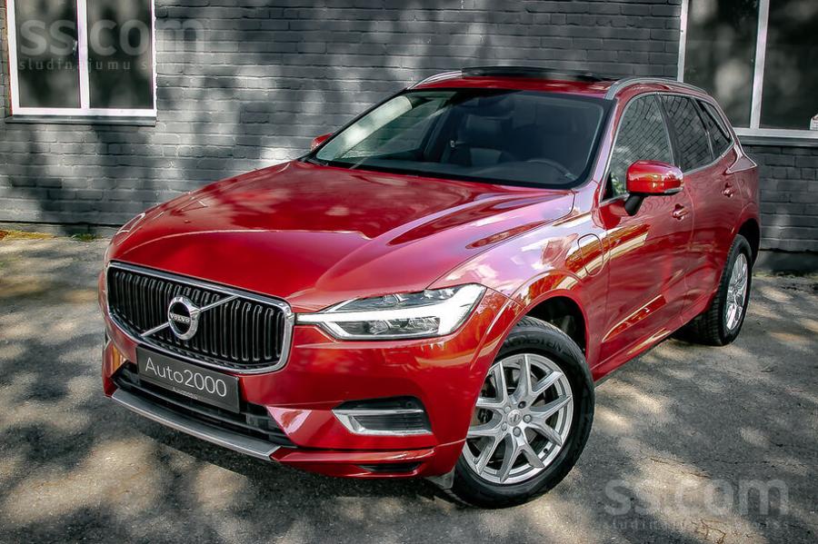Red Volvo XC60 2020 in Tukums, with an engine capacity of 2.00 L and mileage of 259 thousand km for 19990 €, photo 3 on AUTOMOTO.COM.LV