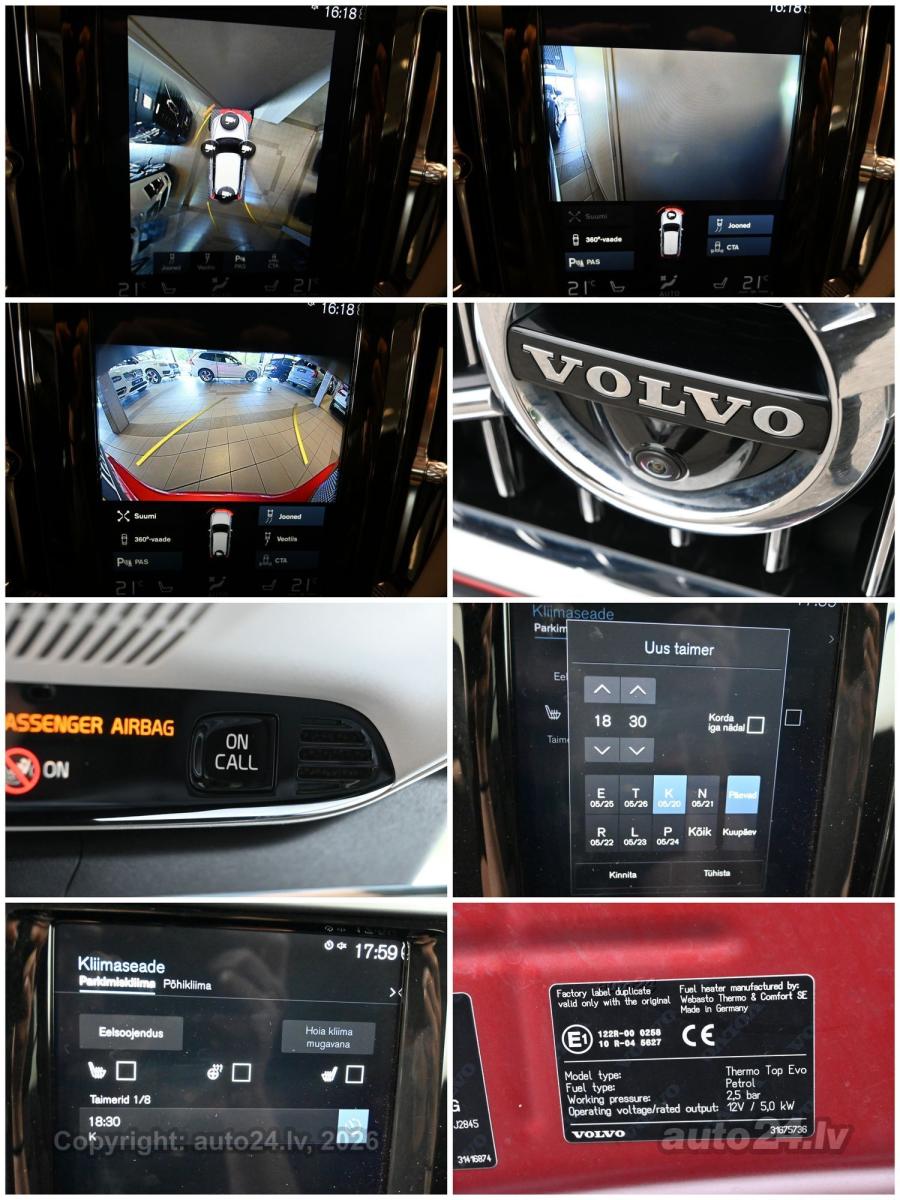 Sarkans Volvo XC60 2020 Tallina, ar dzinēja tilpumu 2.00 L un nobraukumu 135 tūkst. km par 31900 €, foto 13 vietnē AUTOMOTO.COM.LV