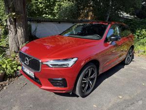 Red Volvo XC60 2020 in Vilnius, with an engine capacity of 1.97 L and mileage of 94 thousand km for 28500 €, photo 3 on AUTOMOTO.COM.LV