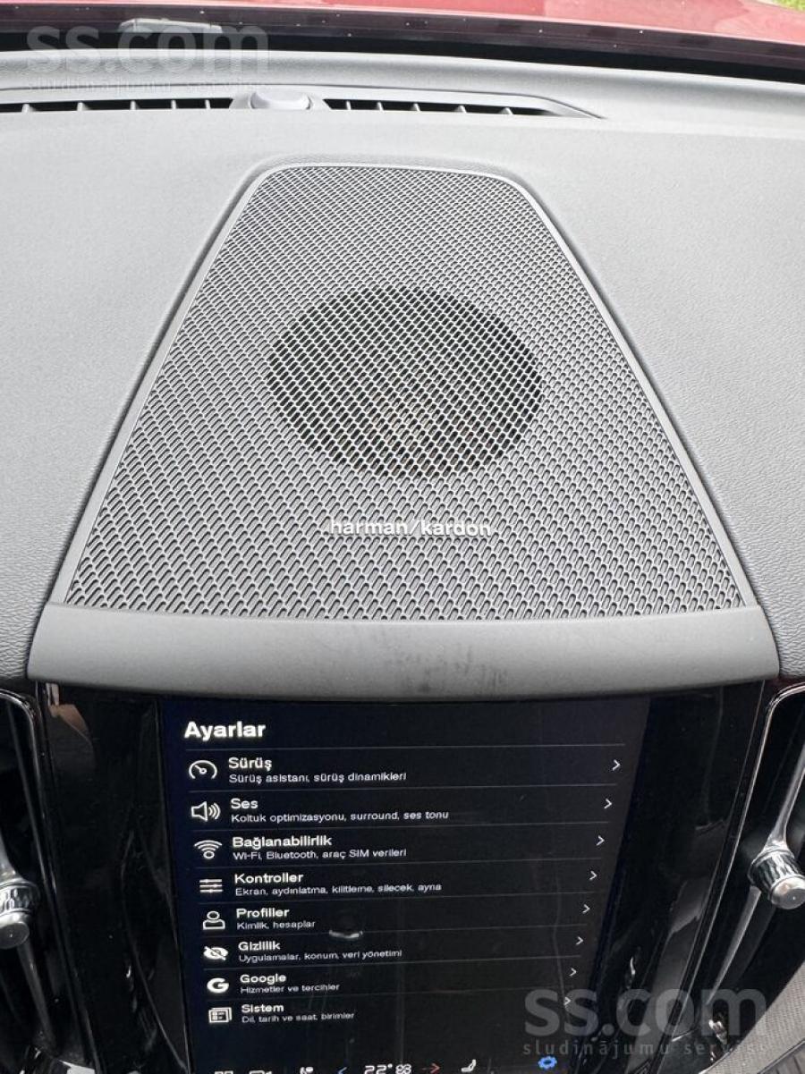 Sarkans Volvo XC60 2021 Rīga, ar dzinēja tilpumu 2.00 L un nobraukumu 44 tūkst. km par 35000 €, foto 24 vietnē AUTOMOTO.COM.LV