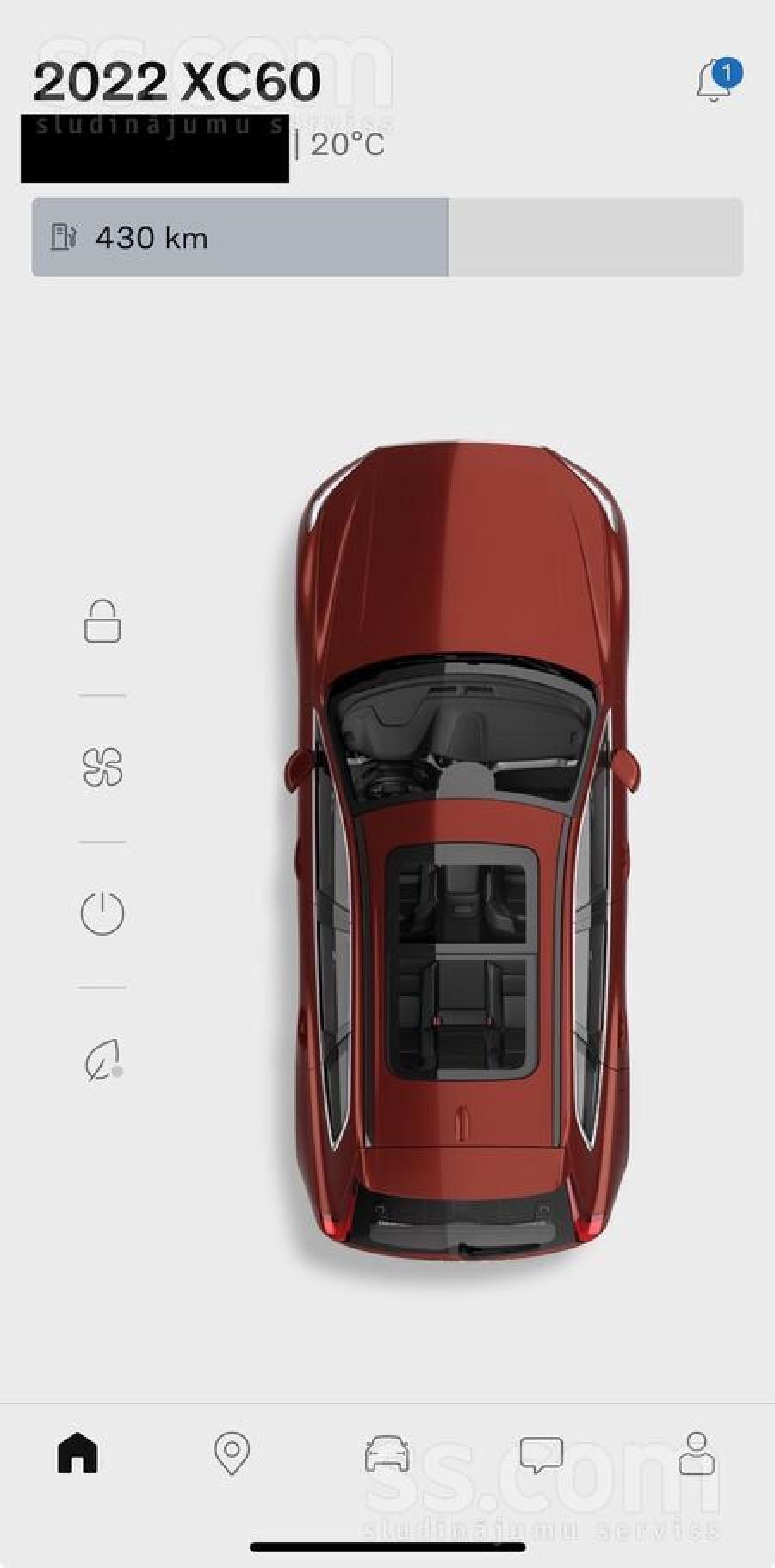 Sarkans Volvo XC60 2021 Rīga, ar dzinēja tilpumu 2.00 L un nobraukumu 44 tūkst. km par 35000 €, foto 32 vietnē AUTOMOTO.COM.LV