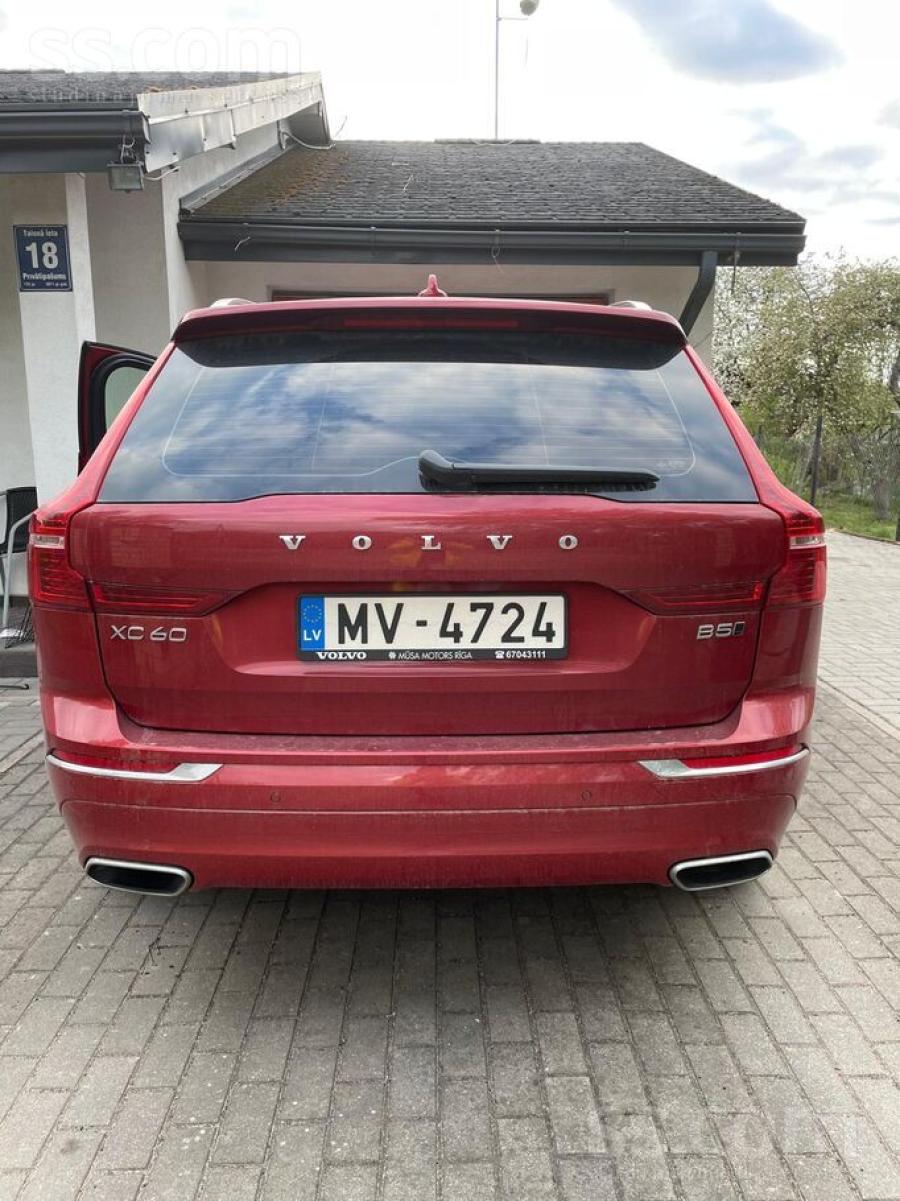 Sarkans Volvo XC60 2021 Rīga, ar dzinēja tilpumu 2.00 L un nobraukumu 65 tūkst. km par 38000 €, foto 6 vietnē AUTOMOTO.COM.LV