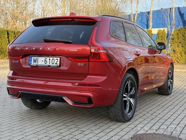 Red Volvo XC60 2021 in Riga, with an engine capacity of 2.00 L and mileage of 54 thousand km for 36500 €, photo 4 on AUTOMOTO.COM.LV
