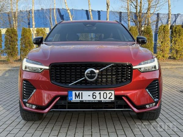 Red Volvo XC60 2021 in Riga, with an engine capacity of 2.00 L and mileage of 54 thousand km for 36500 €, photo 5 on AUTOMOTO.COM.LV