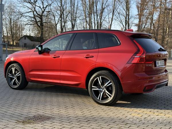 Red Volvo XC60 2021 in Riga, with an engine capacity of 2.00 L and mileage of 54 thousand km for 36500 €, photo 6 on AUTOMOTO.COM.LV