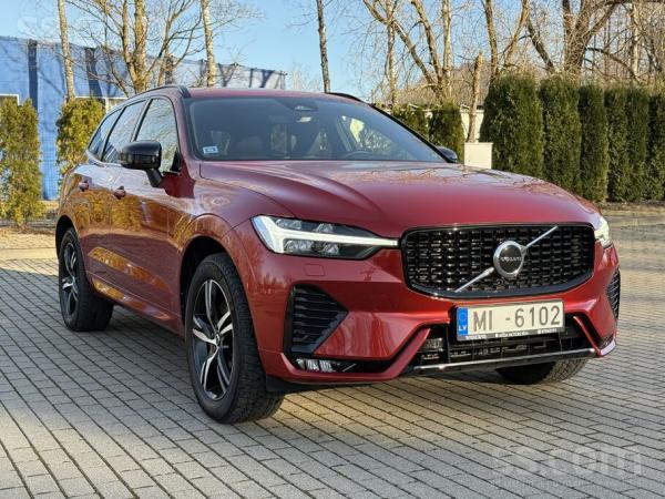 Red Volvo XC60 2021 in Riga, with an engine capacity of 2.00 L and mileage of 54 thousand km for 36500 €, photo 7 on AUTOMOTO.COM.LV