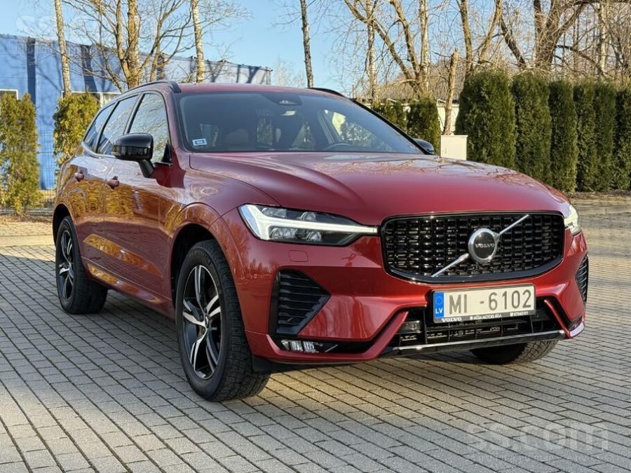 Sarkans Volvo XC60 2021 Rīga, ar dzinēja tilpumu 2.00 L un nobraukumu 54 tūkst. km par 36500 €, foto 8 vietnē AUTOMOTO.COM.LV