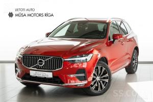 Red Volvo XC60 2022 in Riga, with an engine capacity of 2.00 L and mileage of 34 thousand km for 35900 €, photo  on AUTOMOTO.COM.LV