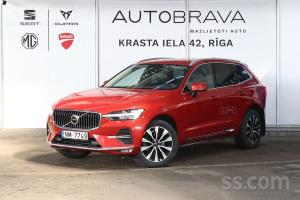 Red Volvo XC60 2023 in Riga, with an engine capacity of 2.00 L and mileage of 117 thousand km for 36900 €, photo  on AUTOMOTO.COM.LV