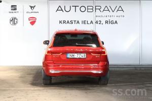 Red Volvo XC60 2023 in Riga, with an engine capacity of 2.00 L and mileage of 117 thousand km for 36900 €, photo 8 on AUTOMOTO.COM.LV
