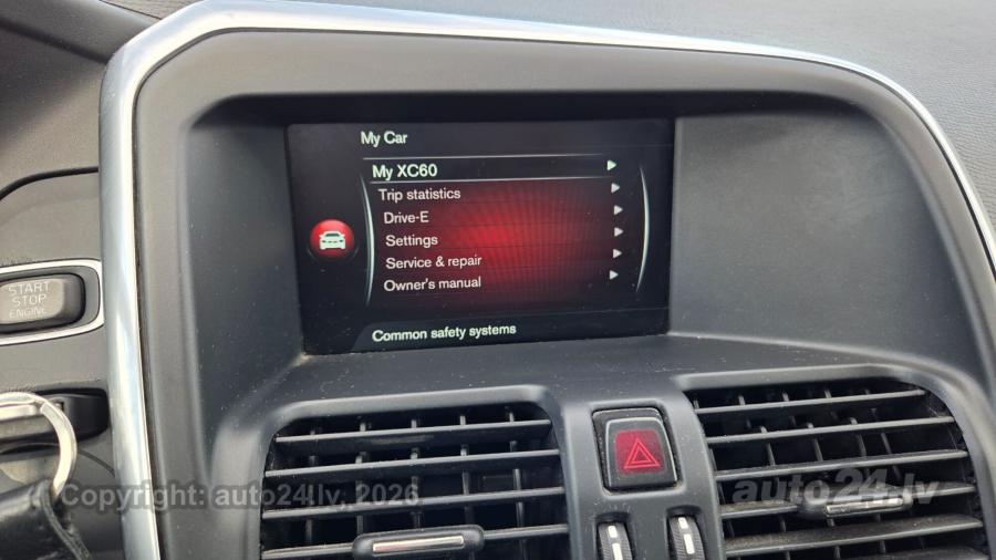 Red Volvo XC60 2014 in Tallinn, with an engine capacity of 2.00 L and mileage of 320 thousand km for 6990 €, photo 16 on AUTOMOTO.COM.LV
