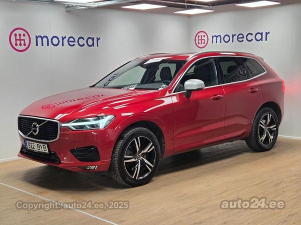 Red Volvo XC60 2018 in Tallinn, with an engine capacity of 2.00 L and mileage of 106 thousand km for 24900 €, photo 1 on AUTOMOTO.COM.LV