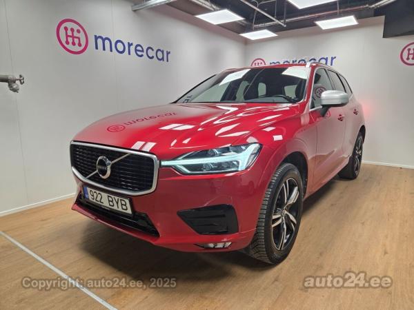 Red Volvo XC60 2018 in Tallinn, with an engine capacity of 2.00 L and mileage of 106 thousand km for 24900 €, photo 3 on AUTOMOTO.COM.LV