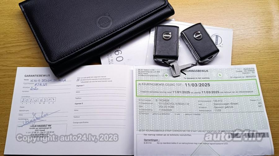 Sarkans Volvo XC60 2020 Tartu, ar dzinēja tilpumu 2.00 L un nobraukumu 173 tūkst. km par 26500 €, foto 24 vietnē AUTOMOTO.COM.LV