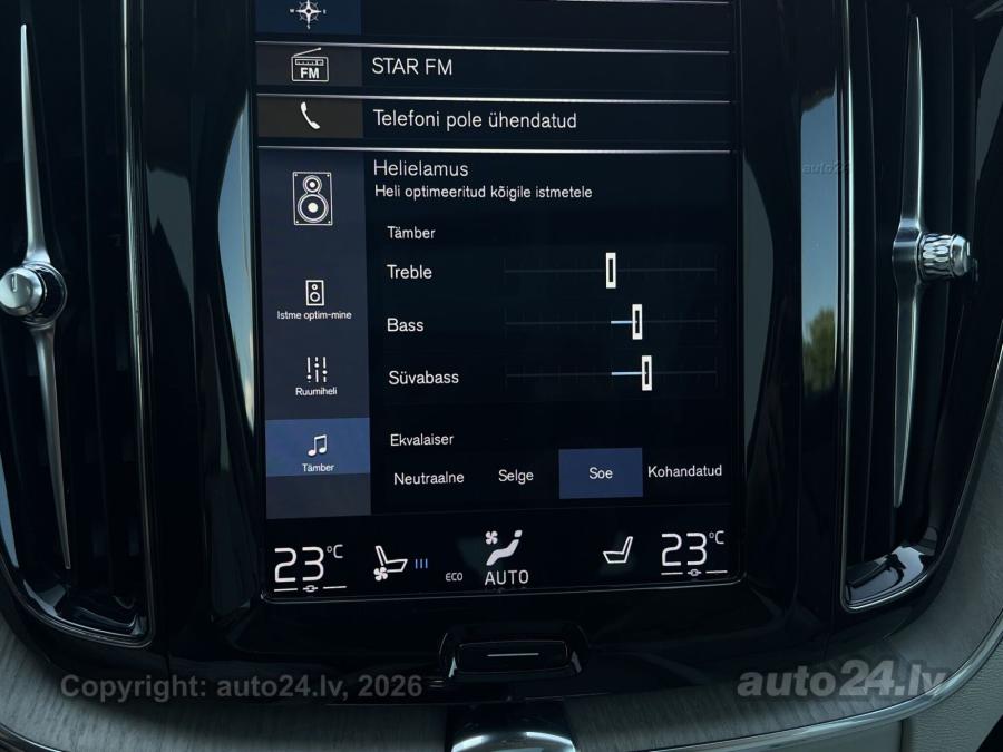 Volvo XC60 2020 in Parnu, with an engine capacity of 2.00 L and mileage of 141 thousand km for 29900 €, photo 12 on AUTOMOTO.COM.LV