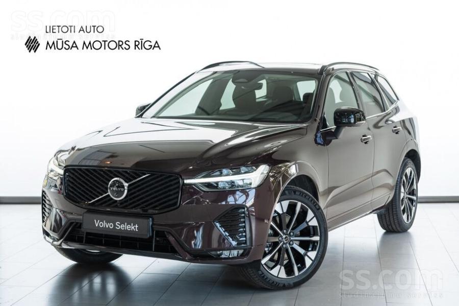Violet Volvo XC60 2025 in Riga, with an engine capacity of 2.00 L and mileage of 8 thousand km for 60990 €, photo 1 on AUTOMOTO.COM.LV